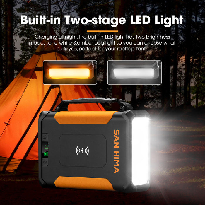San Hima 24Ah Lithium Portable Power Pack Build-in LED Lights Outdoor