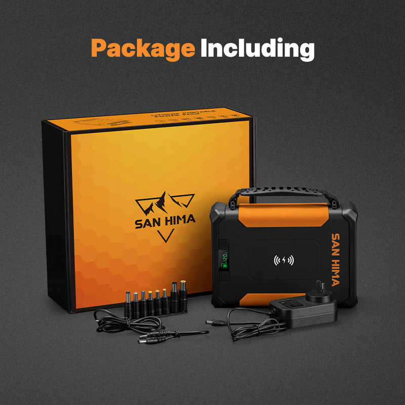 San Hima 24Ah Lithium Portable Power Pack Build-in LED Lights Outdoor