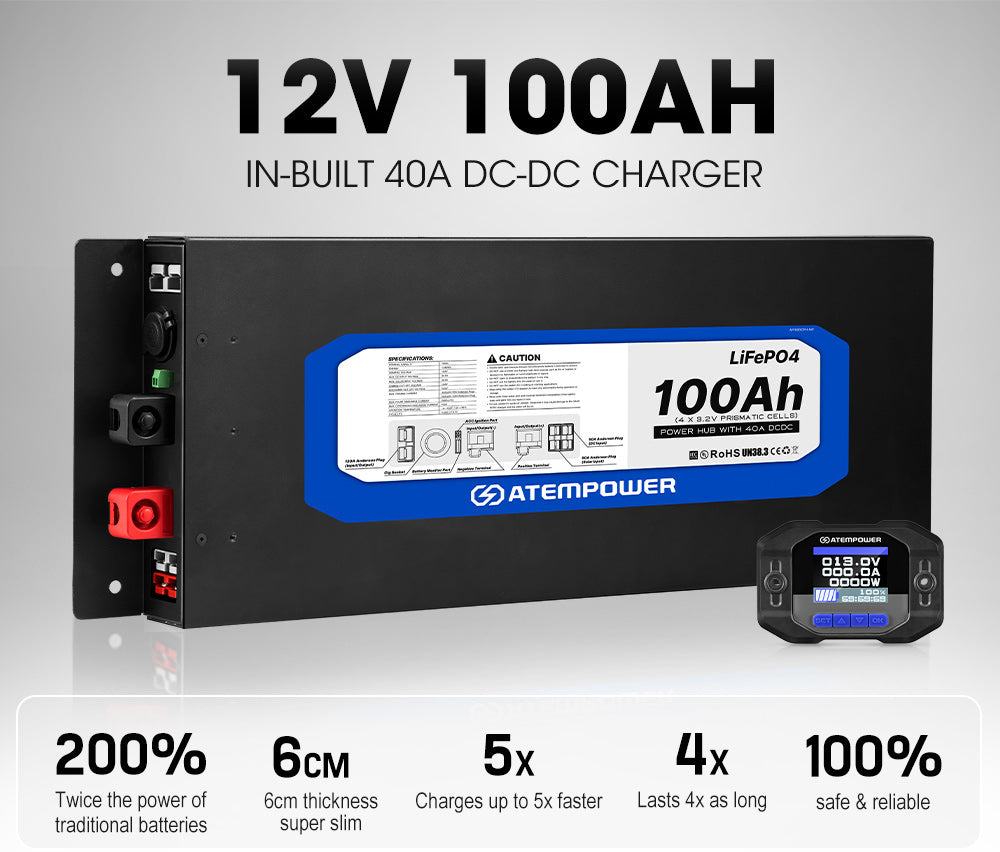 100Ah Lithium Batteries | VicOffRoad – Vicoffroad Australia