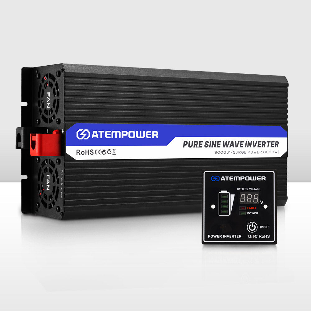 Atem Power 3000W-6000W Pure Sine Wave Power Inverter 12V To 240V Car C