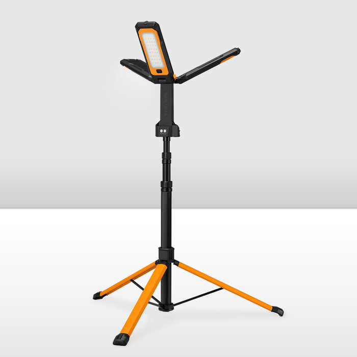 San Hima Telescopic Light Portable Lithium LED Tripod Lamp Camping Rec