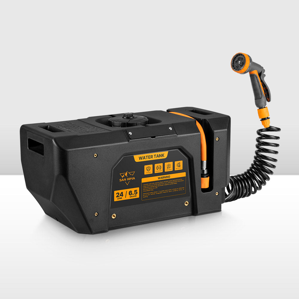 San Hima Portable Water Tank 24L Outdoor Camping Caravan Storage Conta